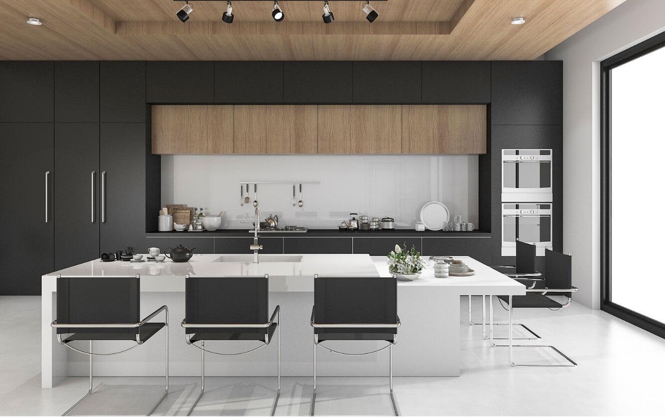 Project with Woody Serie - AllStateKitchen.com | Mobile Kitchen Design ...
